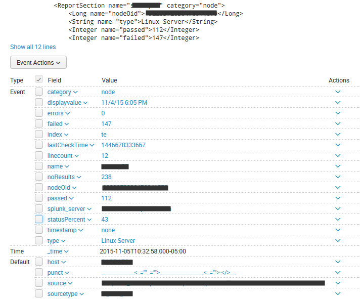 Tips for parsing XML log files in Splunk